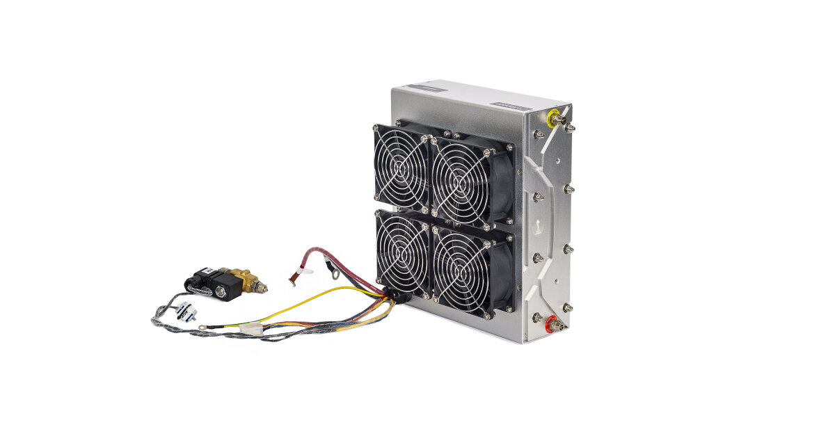 Fuel Cell Shop 1,000W PEM Fuel Cell Stack Overview With 1,000-watts of ...