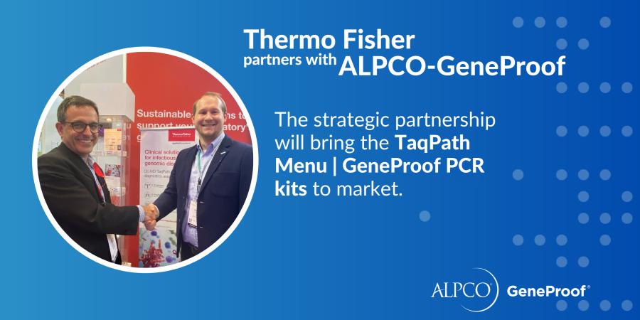Thermo Fisher partners with ALPCO - GeneProof