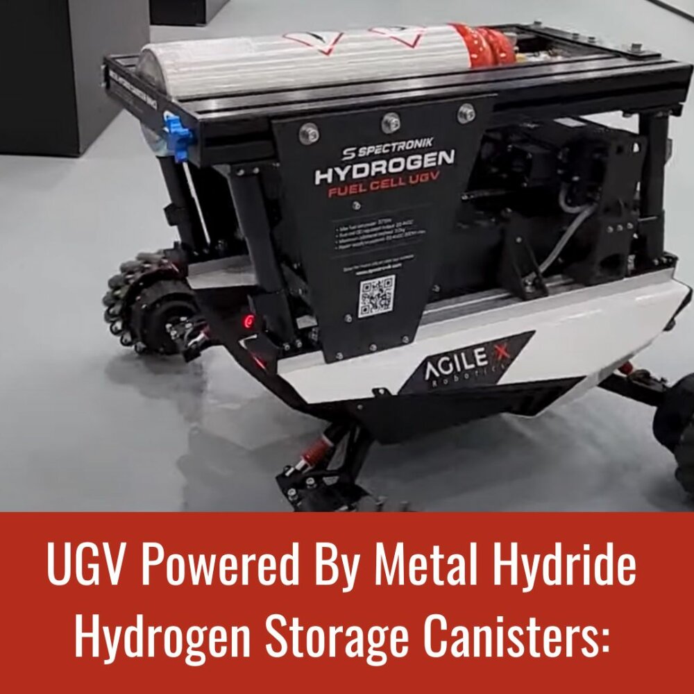 Heliocentris Academia Unmanned Ground Vehicle (UGV) Powered by ...