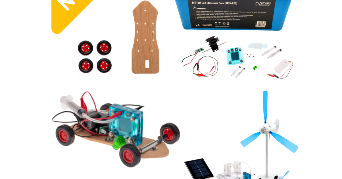 Horizon Educational - DIY Fuel Cell Science & Chassis Classroom SET ...